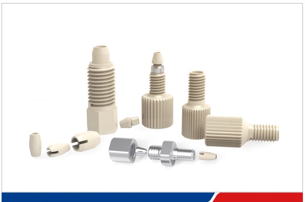 PEEK split two-way fastening high pressure connector-Analytical-Junhua PEEK